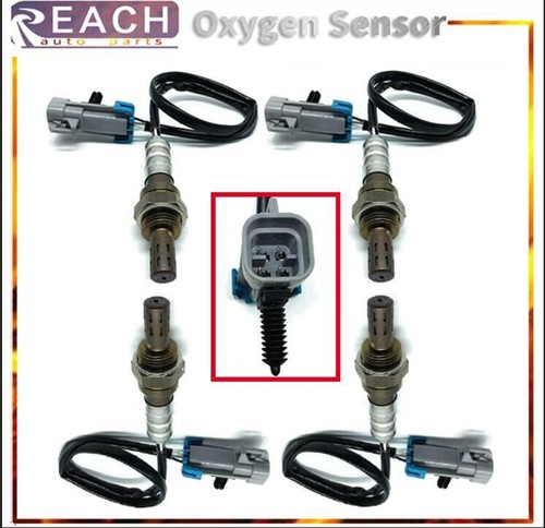 4pcs Upstream+Downstream Oxygen Sensor For 02-05 Cadillac DeVille ...