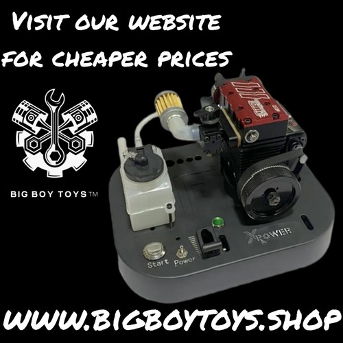 2 Cylinder Mini Petrol Engine - 4 stroke DIY Model With Stand and ...