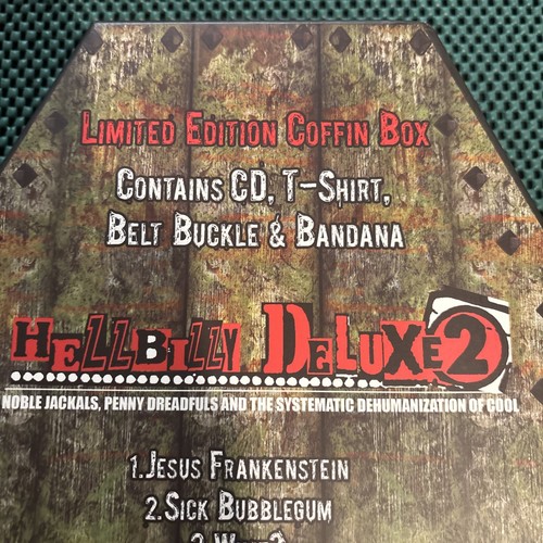 Rob Zombie Limited Ed. Coffin Box W/ Bandana & Belt Buckle Hellbilly Deluxe 2 | eBay