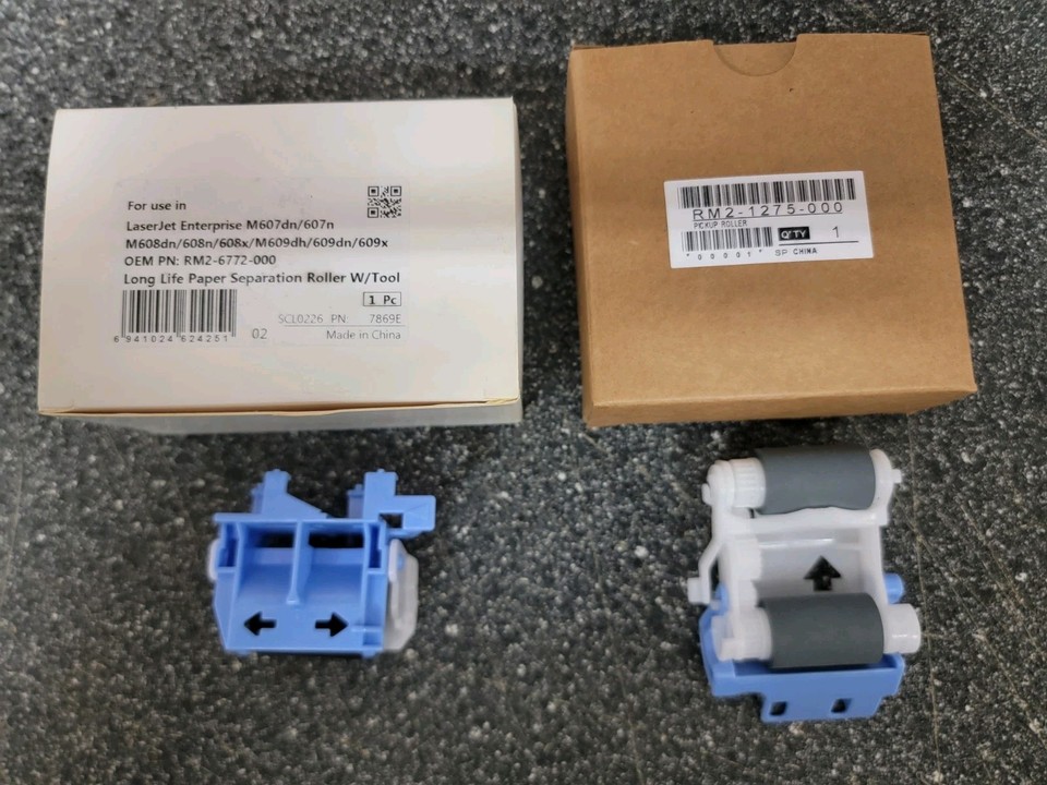 3 Sets-HP Roller Kit M607 M608 609 M633 631, J8J70-67904, RM2-1275, RM2 ...