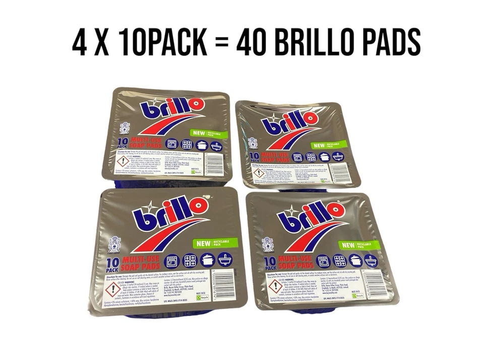 Brillo Household Cleaning Pads for sale | eBay UK