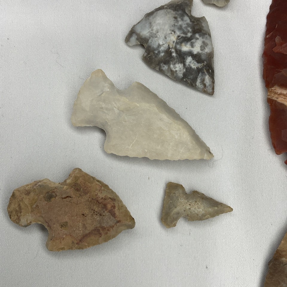 Lot of 13 Arrowhead Collection FINE Modern, Unknown Origin | eBay