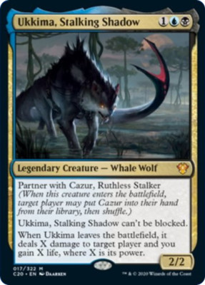 Ukkima, Stalking Shadow FOIL Commander 2020: Ikoria MINT CARD ABUGames ...