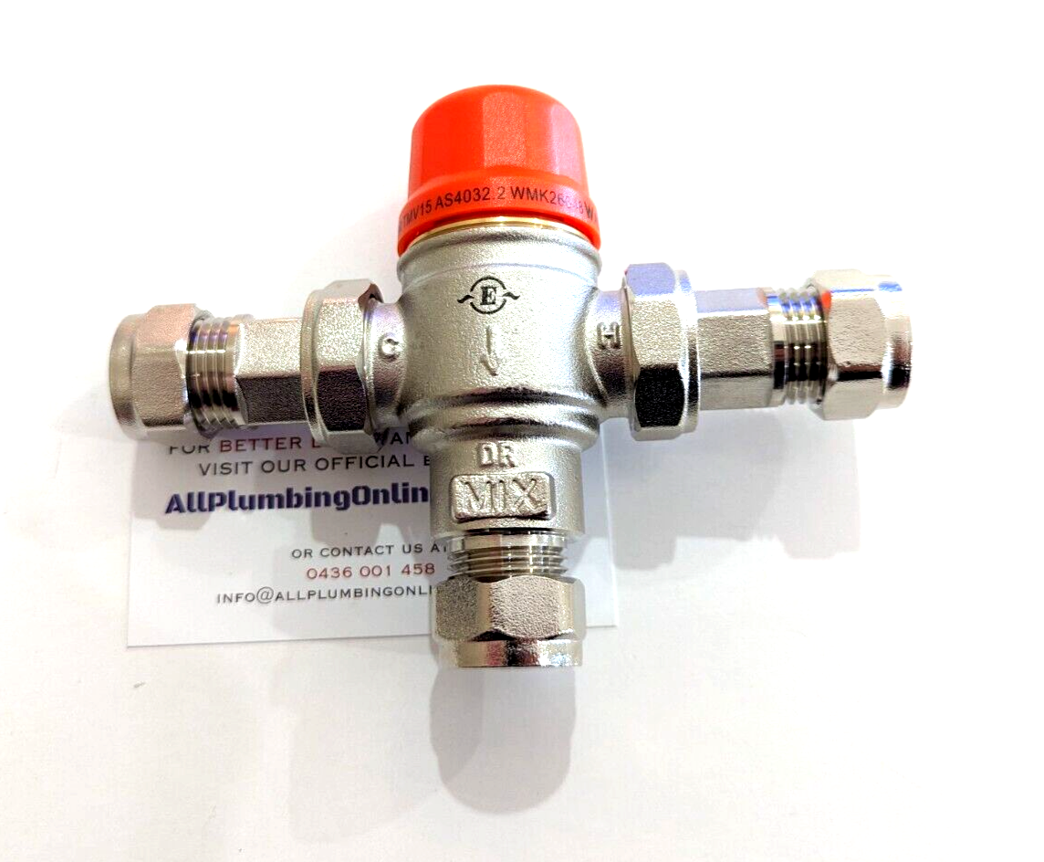 APO TMV15S 15mm 1/2" HP Solar Tempering Mix Valve Reliance AVG ...