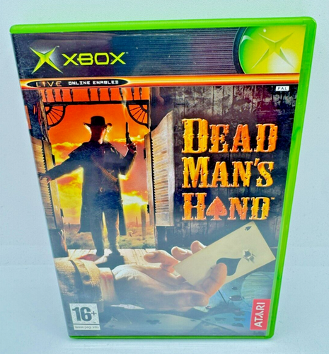 Dead Man's Hand Xbox Microsoft Pal Eur Spiel Gebraucht Italienisch ...