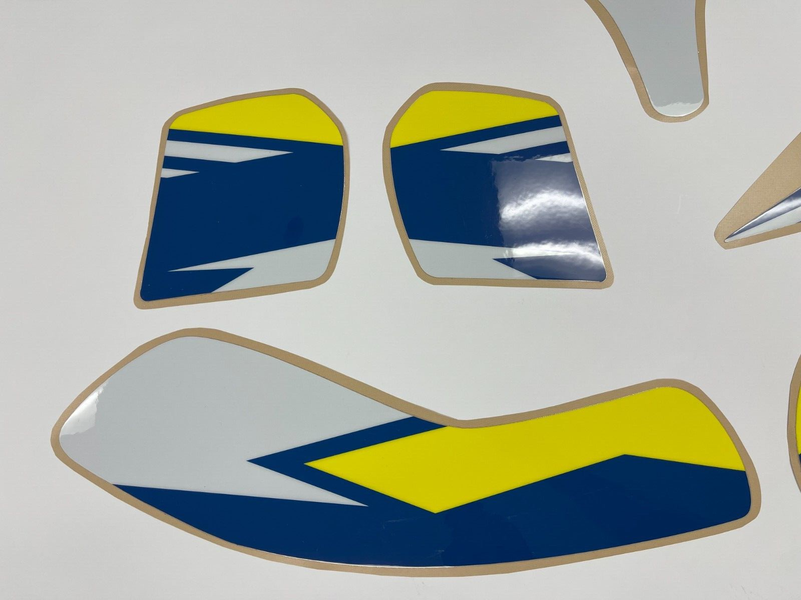 CRG BAMBINO PUFFO KIDS KART KIT FRONT BUMPER DECALS GRAPHICS KARTING ...