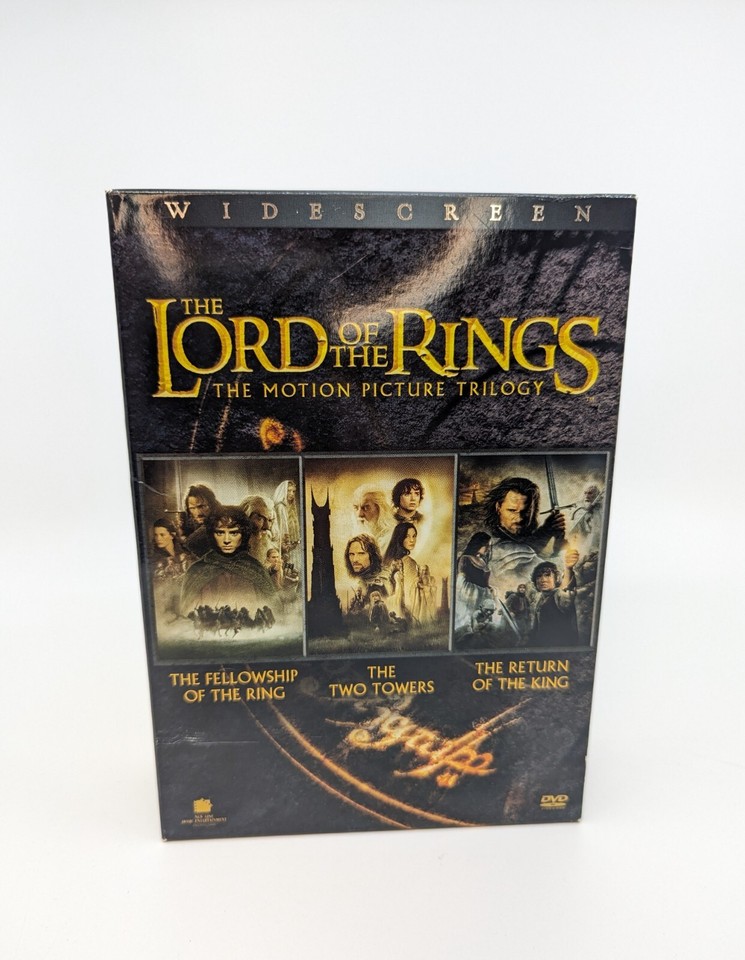 The Lord of the Rings 3-Movie Trilogy DVD Boxed Set (Widescreen) | eBay