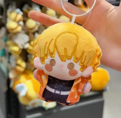 Demon Slayer Earsword Zenitsu keyring Doll | eBay