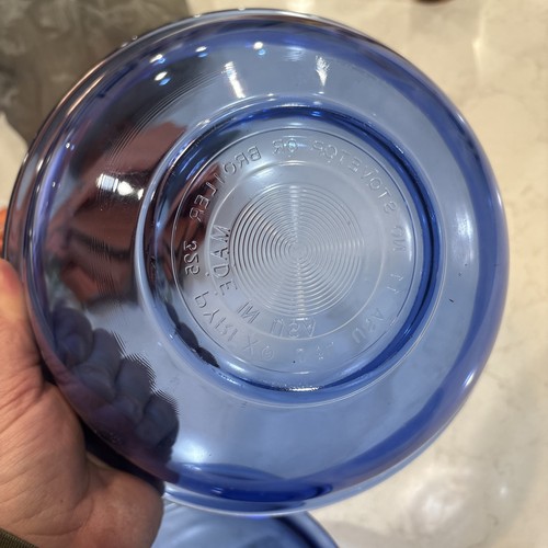 Pyrex Cobalt Blue 3 Pc Glass Mixing Bowl #325 322 323 | eBay