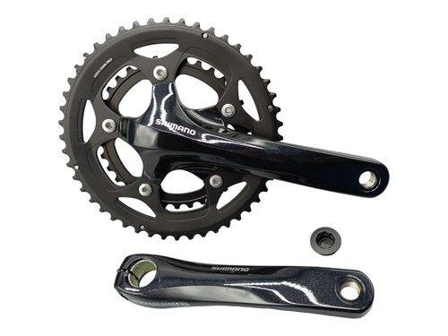Shimano Tiagra Crankset FC-R460 Hollowtech II 2x10 Speed 48/34 T 170mm ...