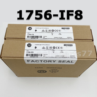 NEW 1756-IF8 AB ControlLogix Point A/I Module 2023 NEW Factory Sealed ...