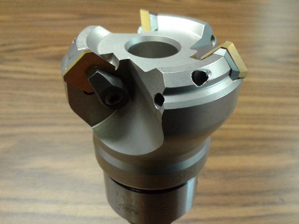 2" 45 degree indexable face shell mill w. MT2 Arbor,face milling cutter ...