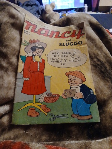 Nancy and Sluggo #20 Golden Age Cartoon 1952-United Feature-Ernie ...