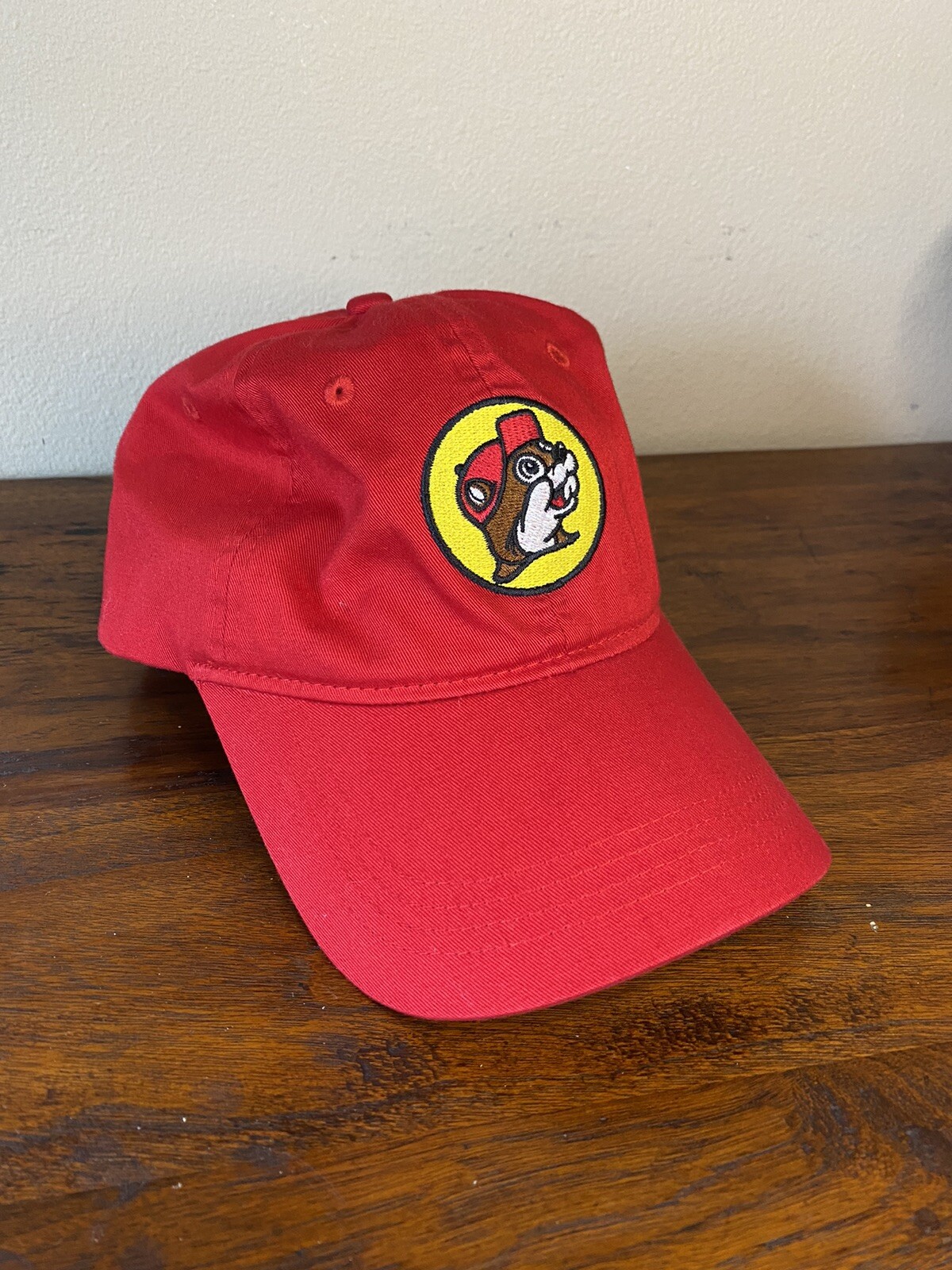 Buc-ee’s Original Baseball Cap Red Adjustable 100% C… - Gem