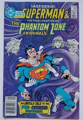 DC Comics Presents #97 (DC Comics, 1986) Final Issue, Superman, Phantom ...