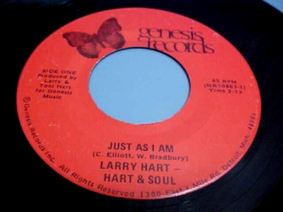 Larry Hart & Hart & Soul -GOSPEL-EX VINYL & GREAT AUDIO -Just As I Am/I ...