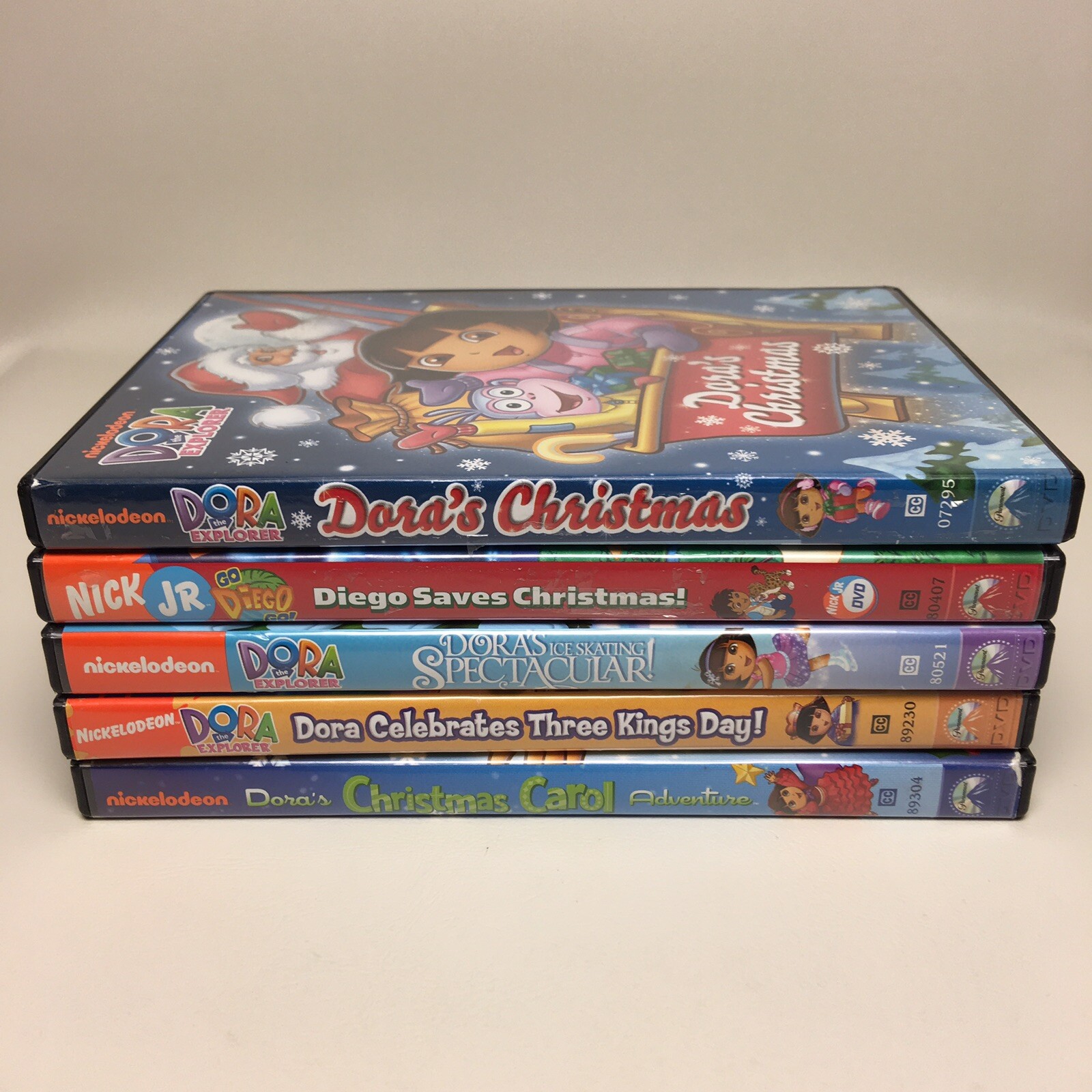 Dora The Explorer Christmas 5 DVD Lot | Grelly USA