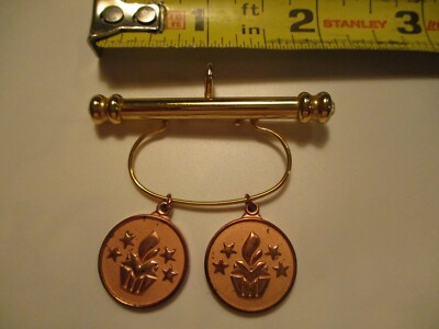 Vintage Mary Kay Charm Brooch Pin Pendent With (2) Cupcake Charms | eBay