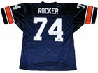 AUBURN TIGERS TRACY ROCKER AUTOGRAPHED SIGNED #74 NAVY JERSEY COA | eBay