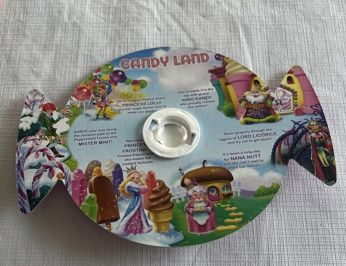 Candy Land Board Game, Hasbro, 2014 Kids Pre owned With Spinner | eBay