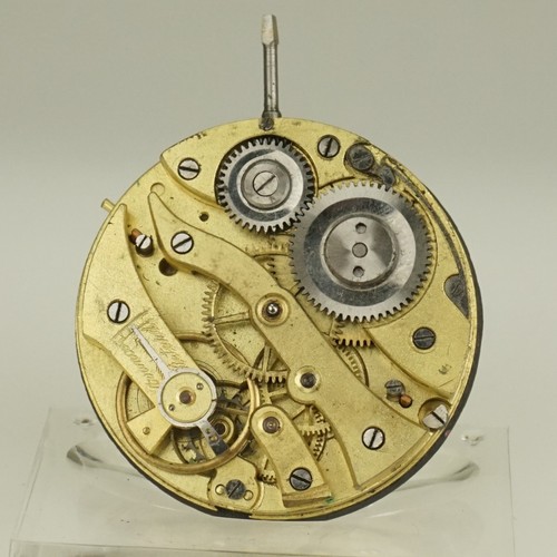 Rare! Movement Pocket watch Men's no repeater no fusee duplex ...