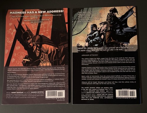 BATMAN TPB Lot of 5: White Knight, All-Star, Arkham Manor, Arkham War ...