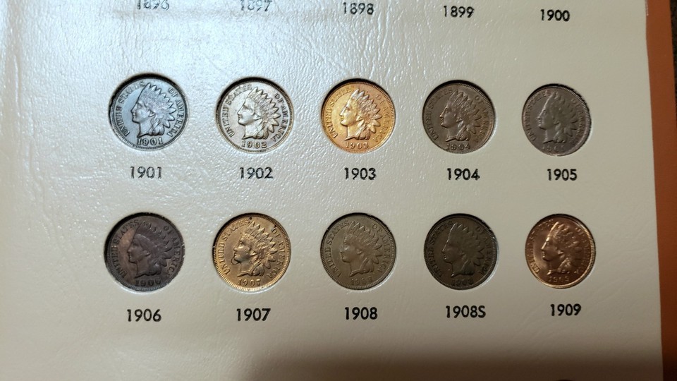 Complete Indian Head Set Collection with Flying Eagle Cent | eBay