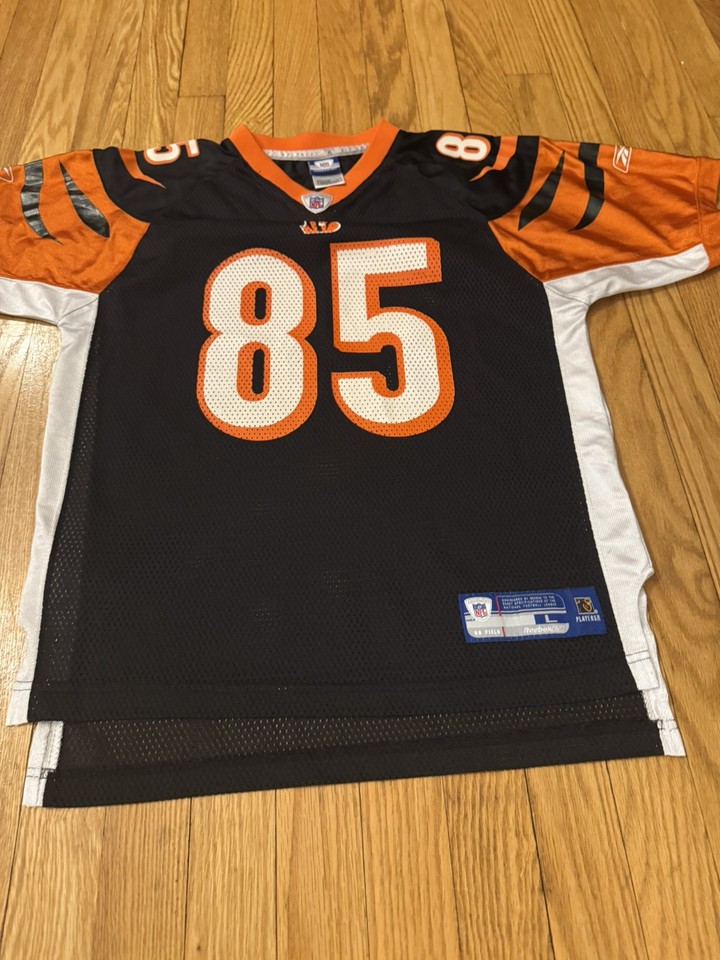 Chad Johnson ‘Ochocinco’ #85 Cincinnati Bengals Reebok NFL Jersey ...