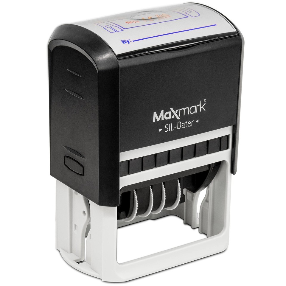 Large Self-Inking Rubber Date Office Stamp with Received Phrase & Date ...