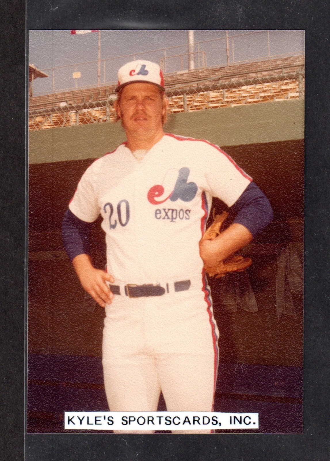 1981 Bob James EXPOS UNSIGNED 3-3/8 x 5 ORIGINAL COLOR SNAPSHOT PHOTO ...