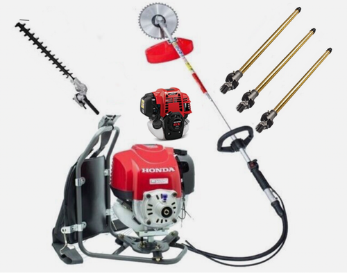 GX50 4 Strokes Backpack LawnMower Weed Eater Brush Cutter Hedge Trimmer ...