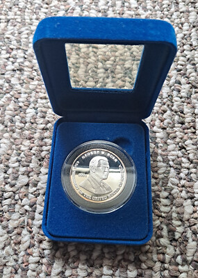 2001 Albert Gore And George W Bush 43rd Presidential .999 Silver Coin ...