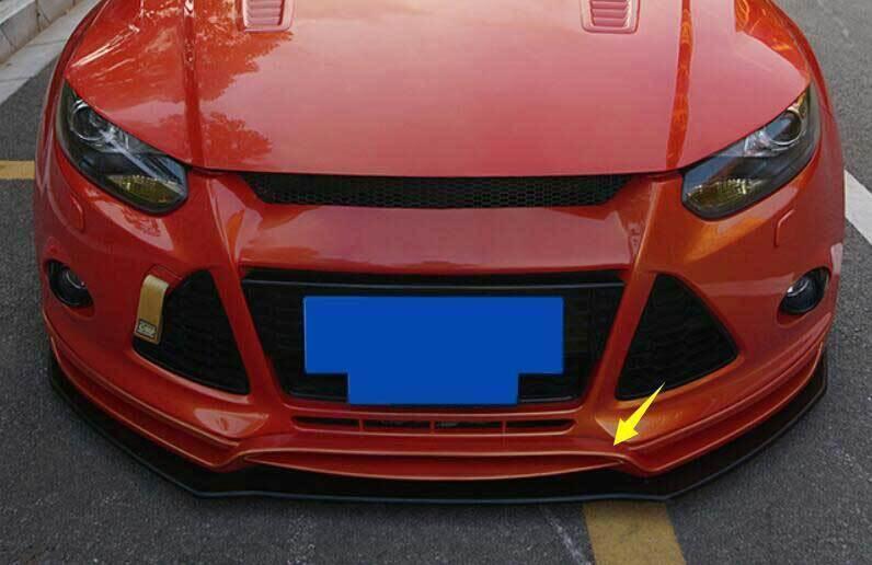 Front Bumper Lip Chin Spoiler 1PCS Fit For Ford Focus 2012-2014 FRD ...