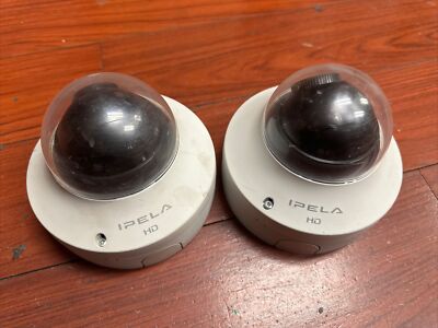 2X Sony IPELA HD SNC-DH120 IP Network Surveillance Security Color Dome ...