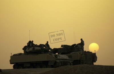 US ARMY M3A2 Bradley Cavalry Fighting Vehicles (CFV) Iraqi Freedom IV ...