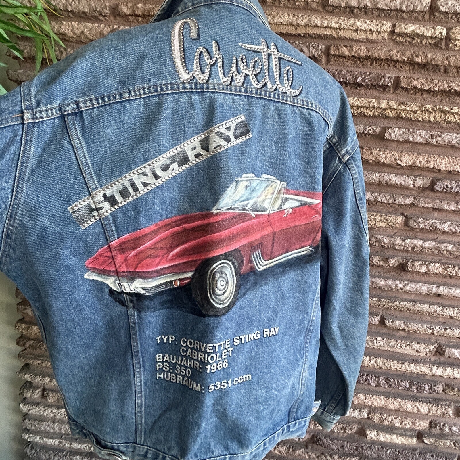 Lily Farouche ReWorked Hand Painted Corvette Stingray… - Gem