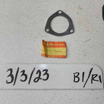NOS Suzuki PE 175 250 400 RM250 RS175 RS250 Exhaust Gasket 14181-16300 ...