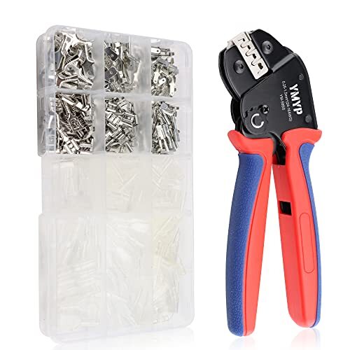 Open Barrel Terminal Wire Crimping Tool With 330pcs Male Female 2.8mm 4 ...