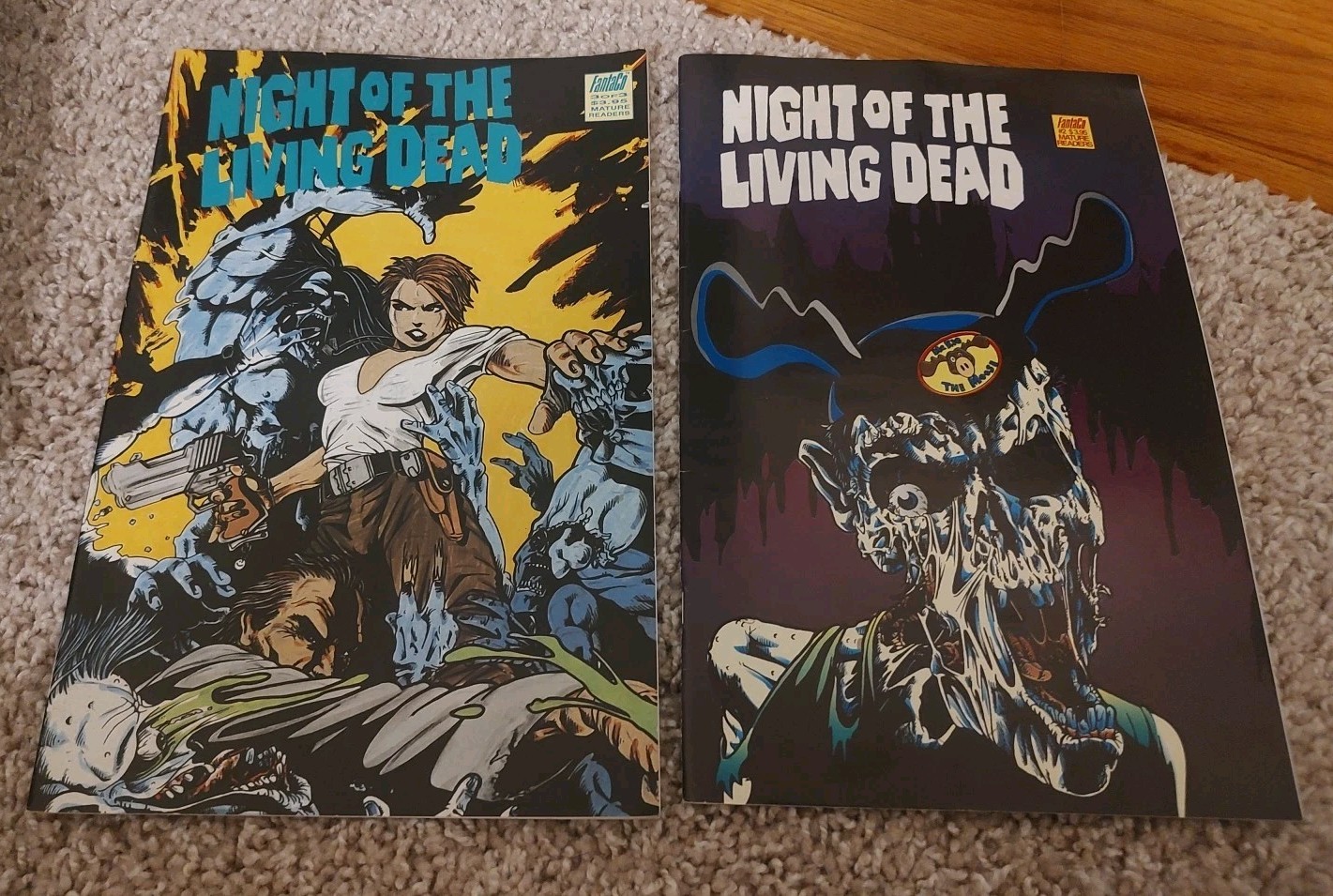 Rare Night of the Living Dead Comic Issue # 2 # 3 Fantaco Indie Variant ...