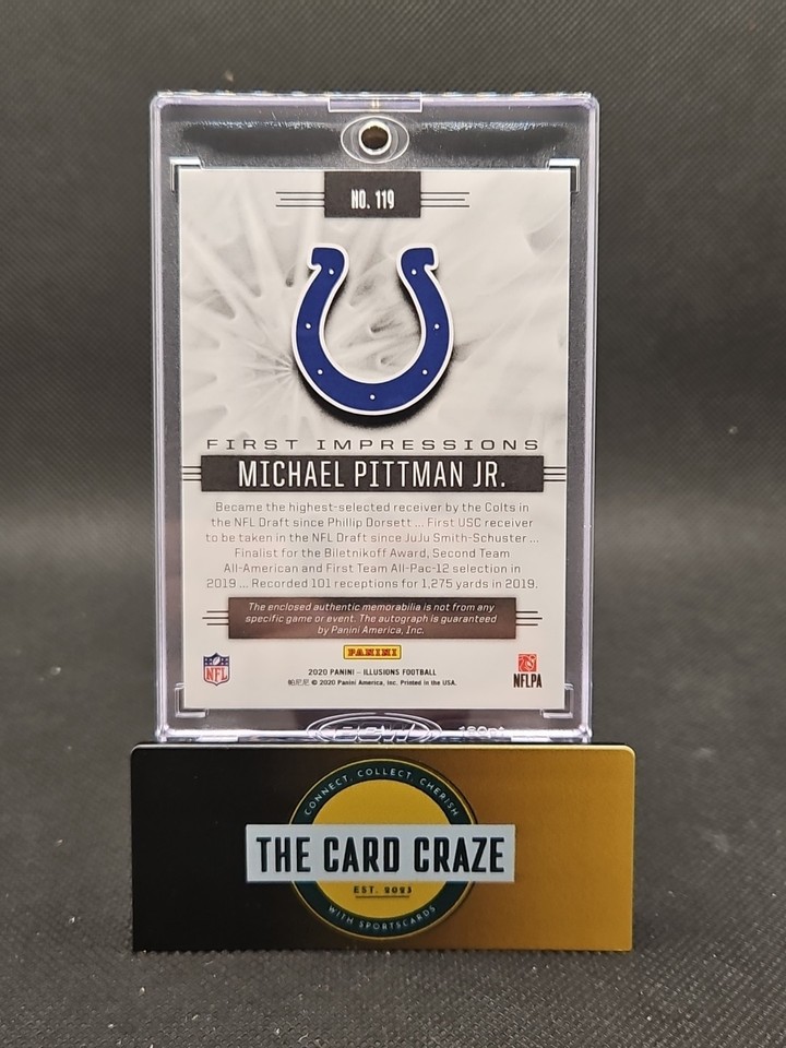2020 Panini Illusions - First Impressions RPA Michael Pittman /25 | eBay UK