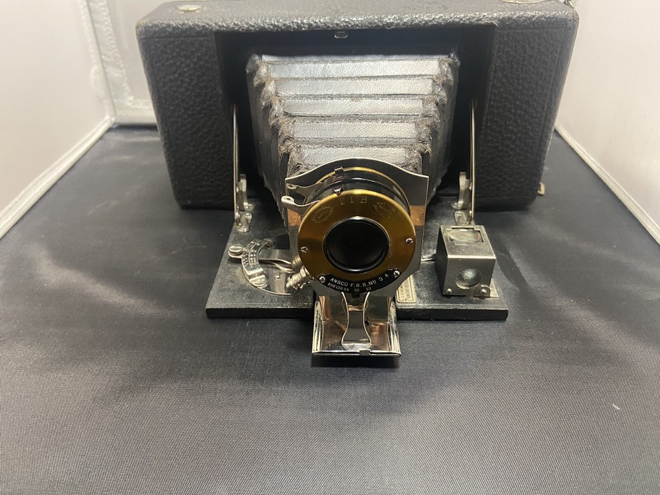 Ansco No 3-A Folding Buster Brown Camera Vintage Bookshelf Roll film ...
