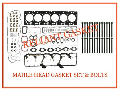 07-18 FITS DODGE RAM 6.7 CUMMINS DIESEL MAHLE HEAD GASKET SET WITH HEAD ...