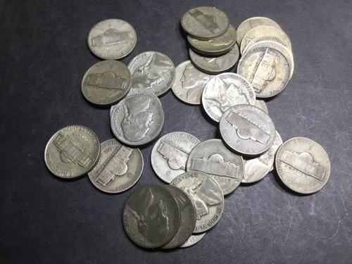 1943-S Jefferson War Nickel Silver from San Francisco Mint-1 coin ...