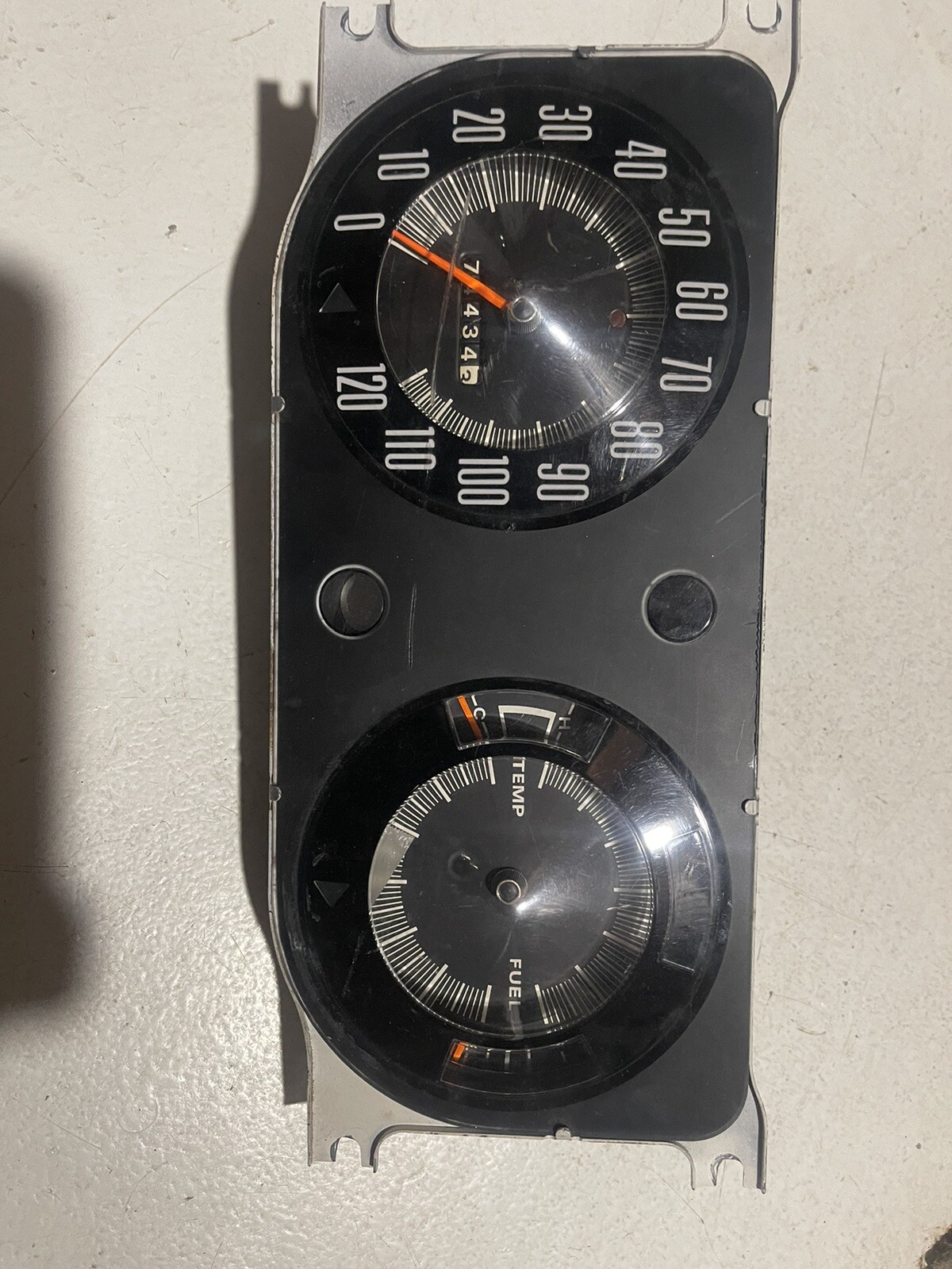 1970 AMC Javelin Gauge cluster assembly 120mph | eBay