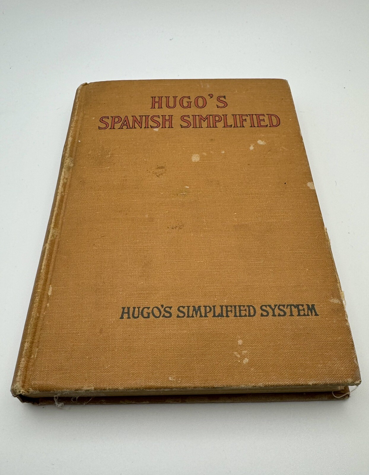 1950's Hardcover Edition of Hugo's Spanish Simplified | eBay