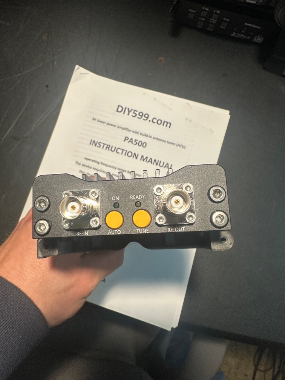 Lab 599 PA500 solid state amplifier black | eBay