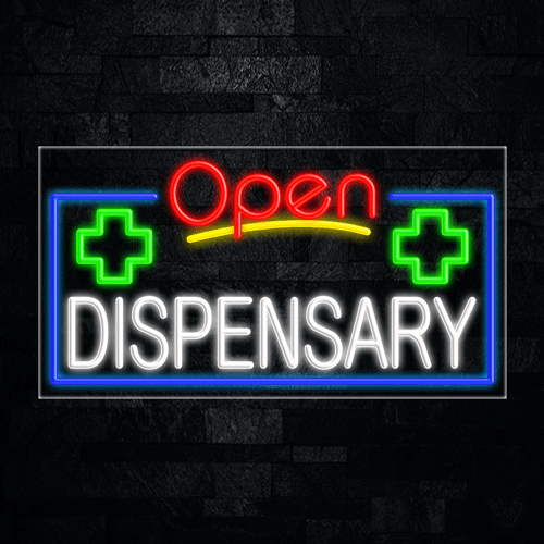 Dispensary LED Neon Sign 33"L x 18"H #35690 | eBay