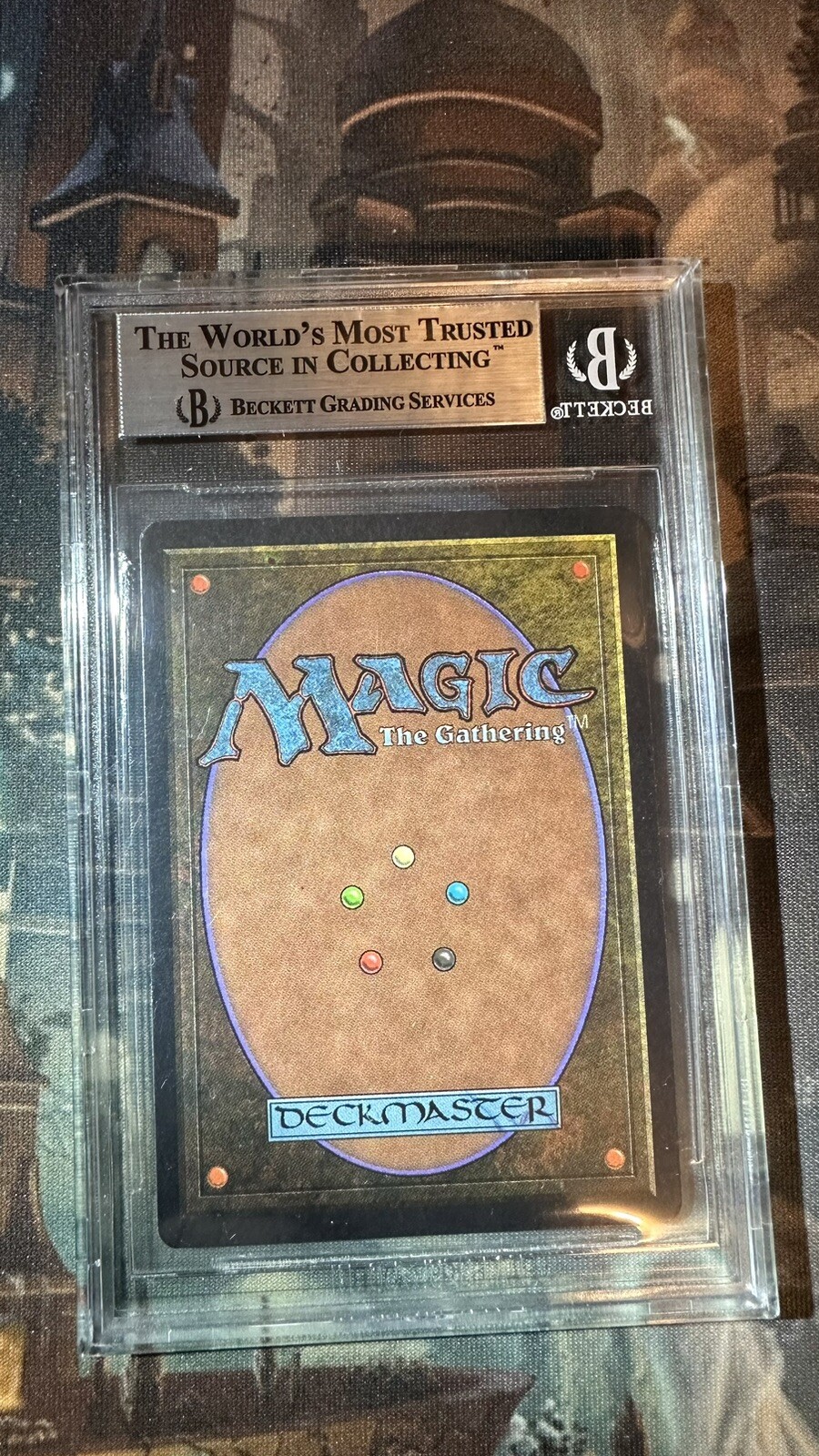 MTG Arabian Nights- Desert (Mirage) BGS 9 Graded- Variant Label Error ...