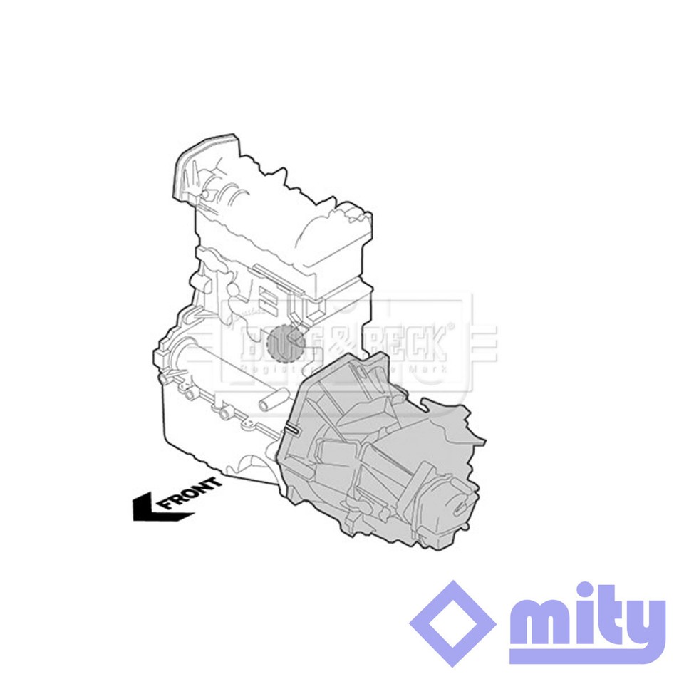 Fits Renault Megane Scenic Kangoo Engine Mounting Rear Mity 7700832264 ...