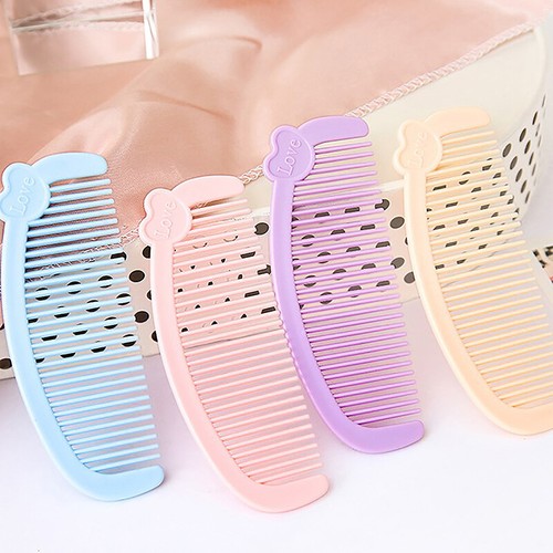 Mini Cartoon Love Mini Comb Plastic Hair Comb Cute Student Portable ...